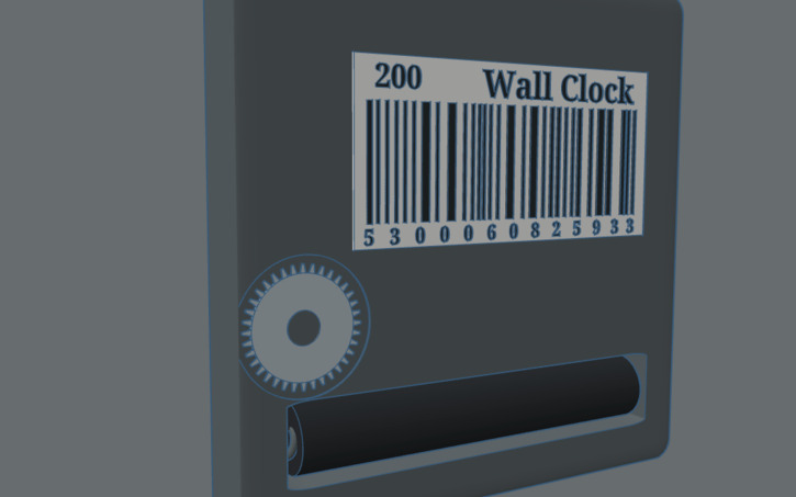 3D design Clock - Tinkercad