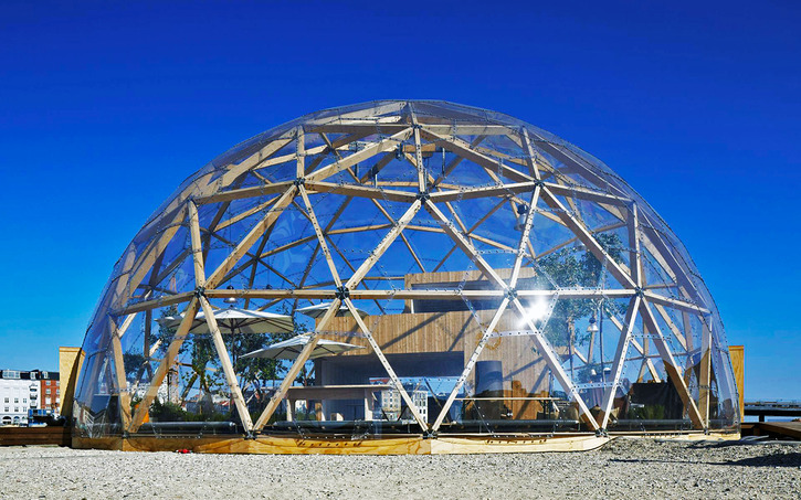 3D design GEODESIC DOME (4 unidades) - Tinkercad