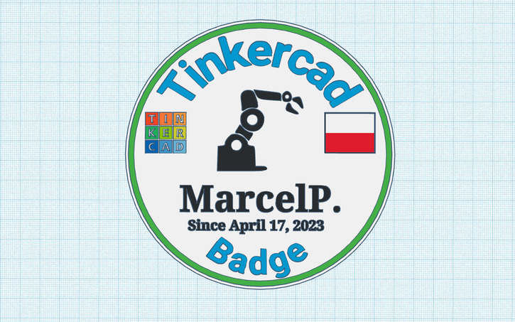 3d Design My Tinkercad Badge Tinkercad