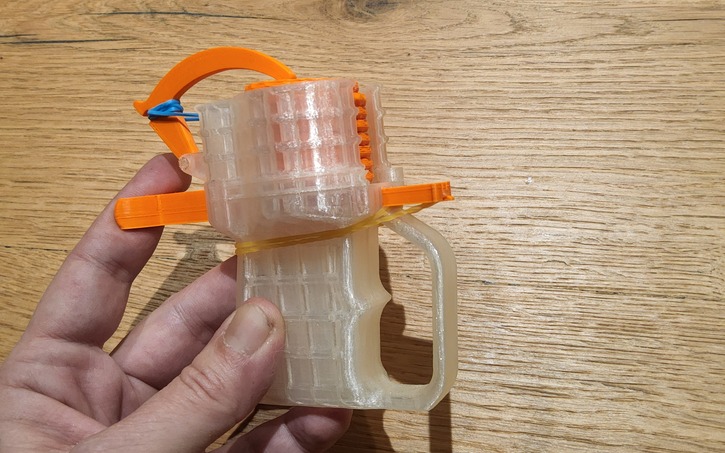 3D design Disk shooter - Tinkercad