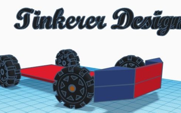 3D design Tesla Cybertruck - Tinkercad