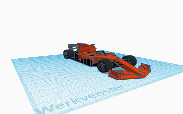 3D design Race car - Tinkercad
