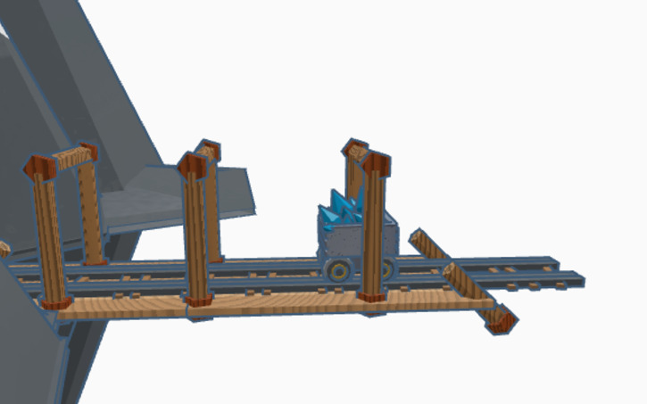 3D design Low Poly Mineshaft Expansion (Sim Lab) - Tinkercad