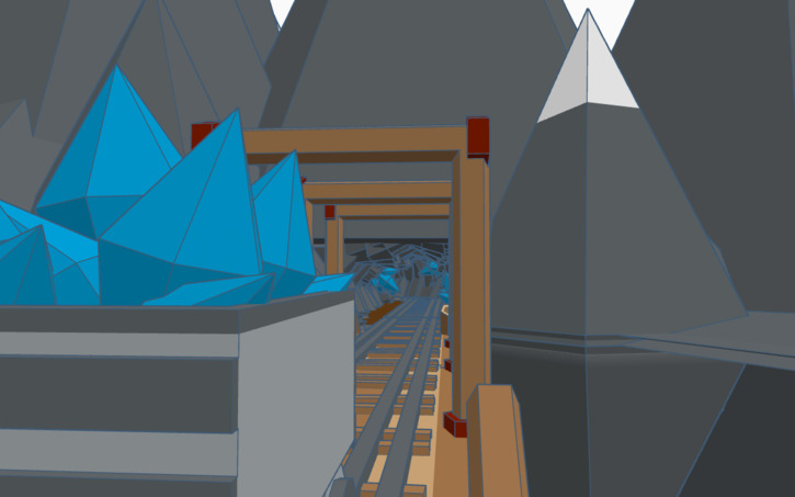 3D design Low Poly Mineshaft Expansion (Sim Lab) - Tinkercad