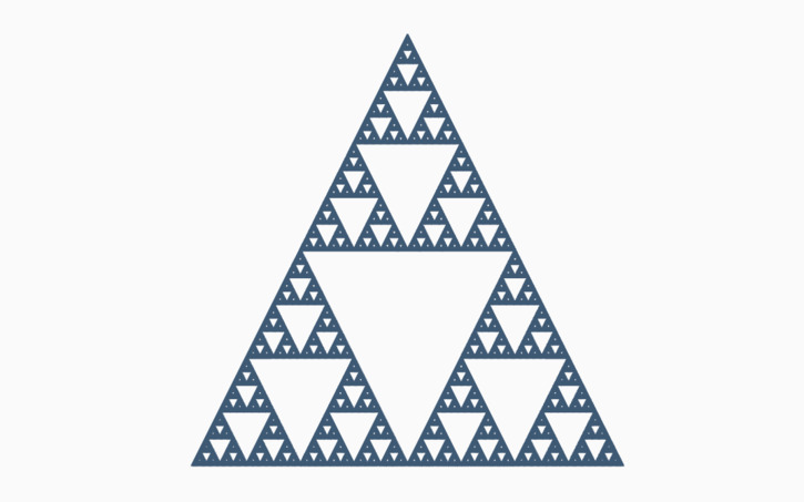 3D design Sierpiński Triangle - Tinkercad
