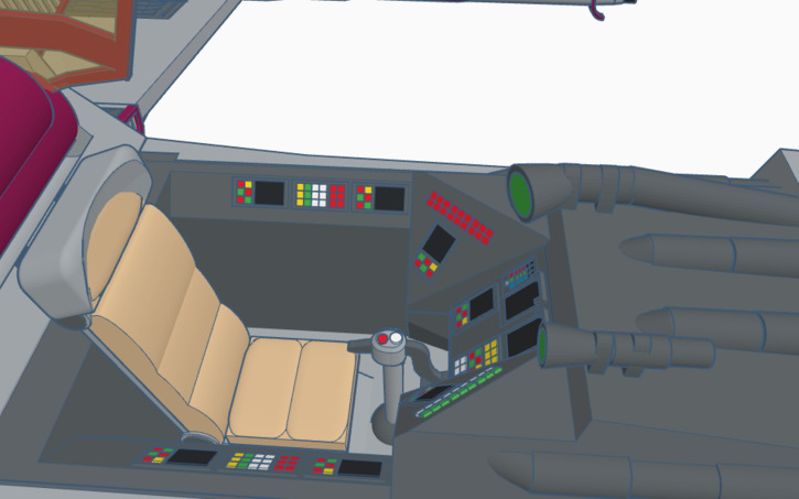 3D design Athena Squadron T-90A X-Wing Starfighter - Tinkercad