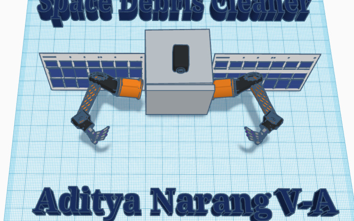 3D design SPACE DEBRIS CLEANER - Tinkercad