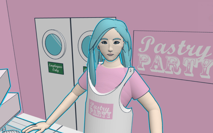3D design The Pastry Party Bakery - Tinkercad