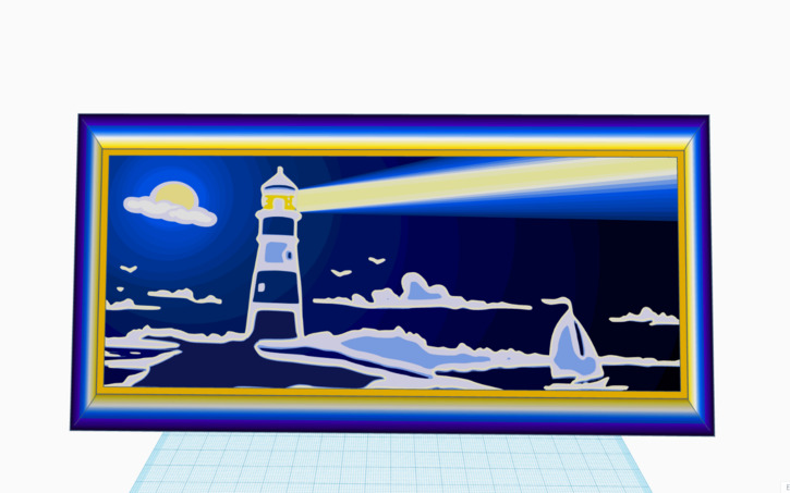 3D design Beacon Through The Night - Tinkercad