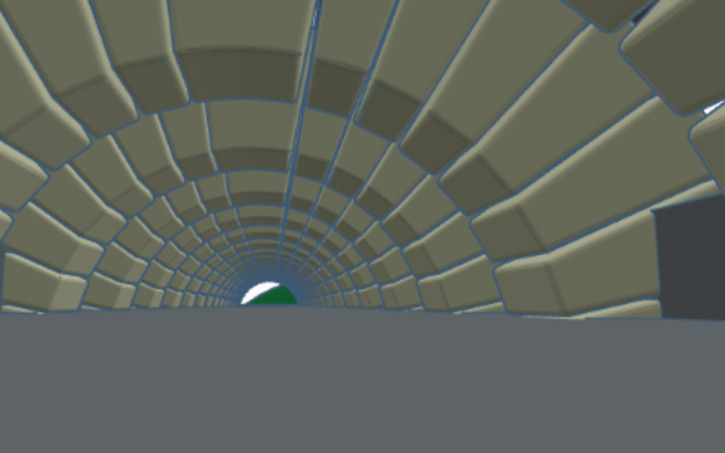 3D design Steel Arch Bridge - Tinkercad