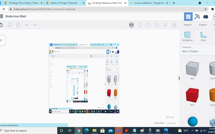 3D design Tinkercad inside Tinkercad inside Tinkercad inside Tinkercad - Tinkercad