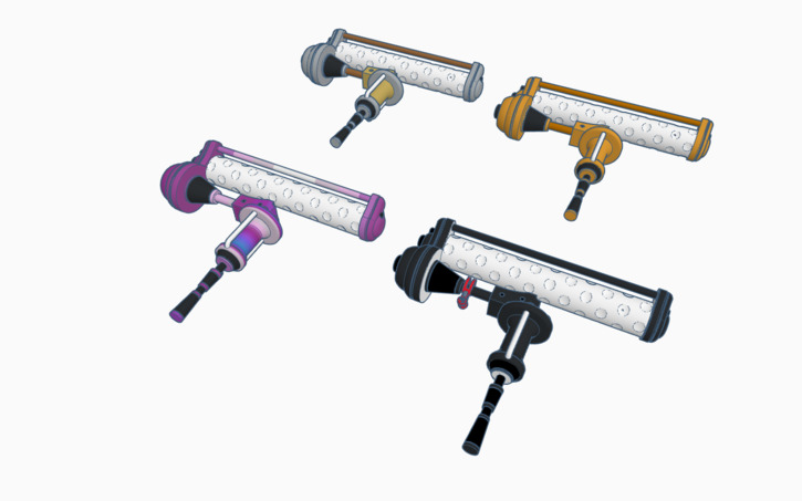 3D design Splatoon Dynamo Rollers - Tinkercad