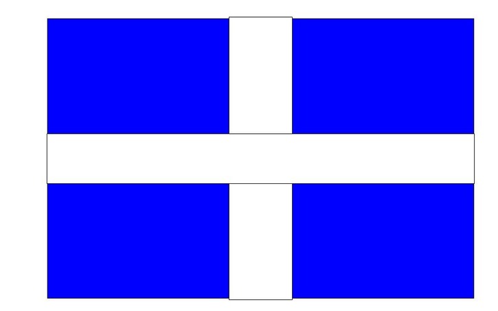 3D design Flag - Tinkercad