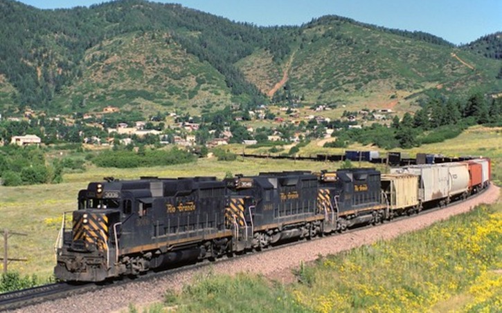 3D design EMD GP30 D&RGW - Tinkercad