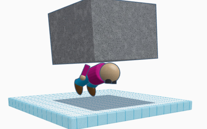 3D design Dandy the Dummy - Tinkercad