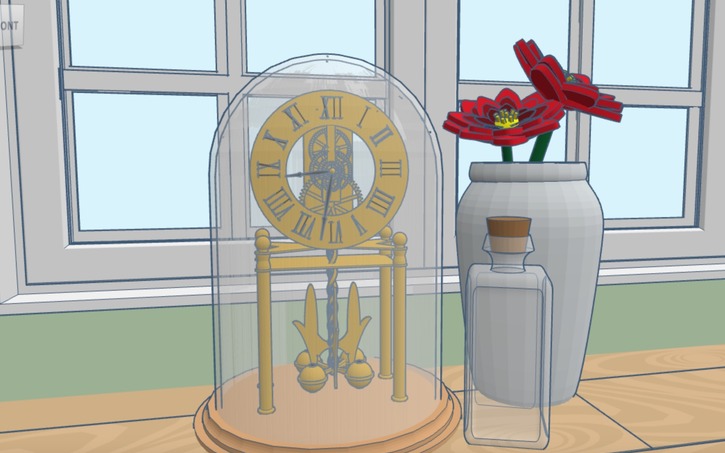 3D design 400 Day Clock - Tinkercad