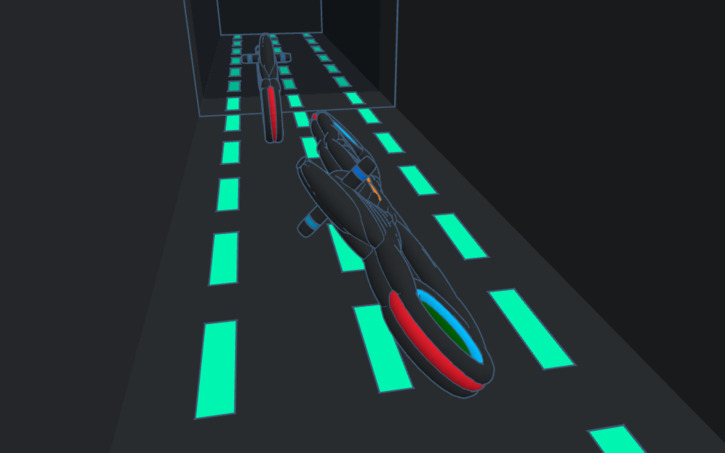 3D design Futuristic Motorcycle - Tinkercad