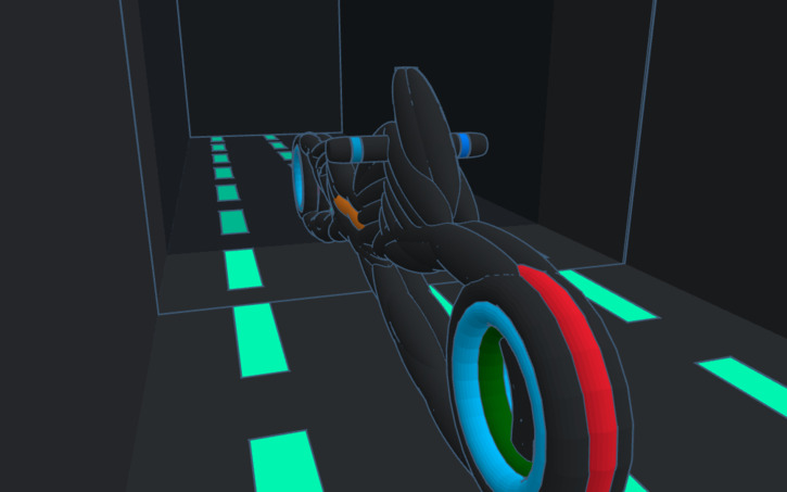 3D design Futuristic Motorcycle - Tinkercad