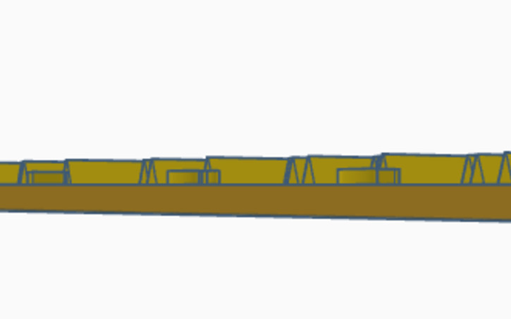 3D design RULER - Tinkercad