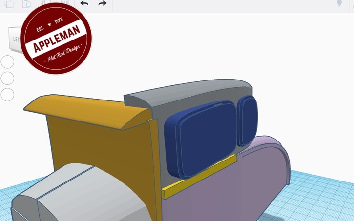 3D design Hot Rod - Tinkercad