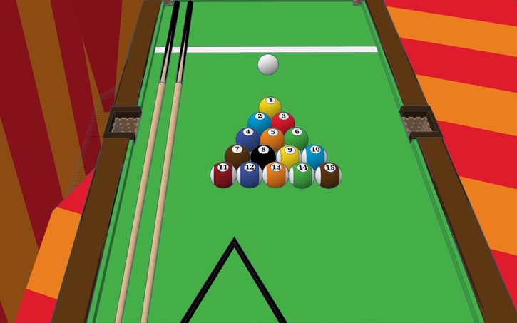 3D design Luxury Pool Table Set - Tinkercad