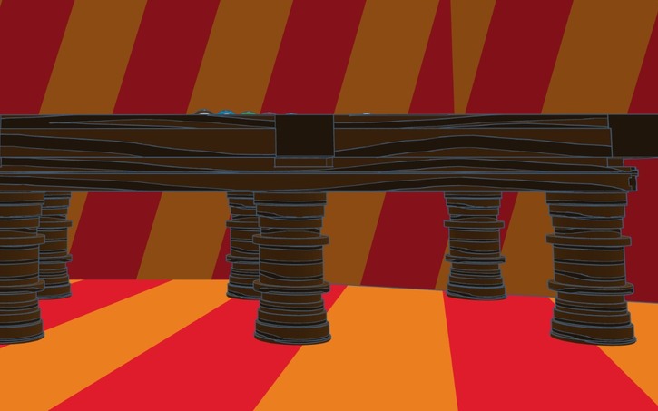 3D design Luxury Pool Table Set - Tinkercad