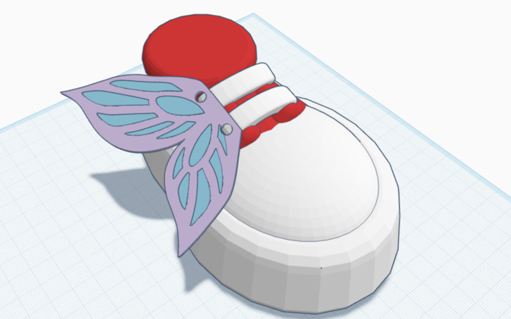 3D design Shoe Charms Challenge - Tinkercad
