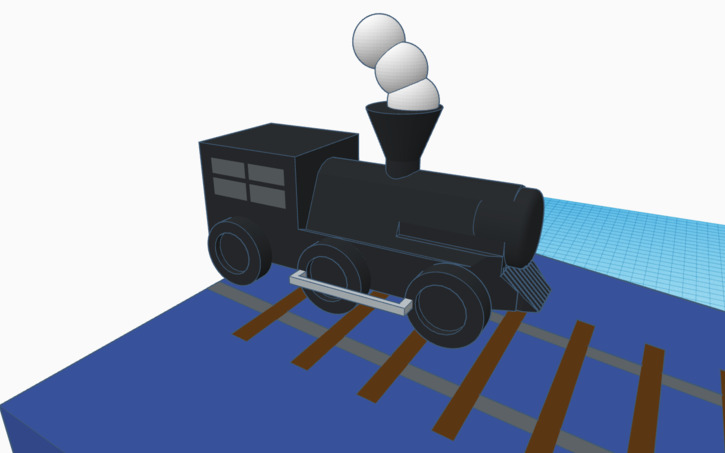 3D design Pinewood Derby Train 🚂 - Tinkercad