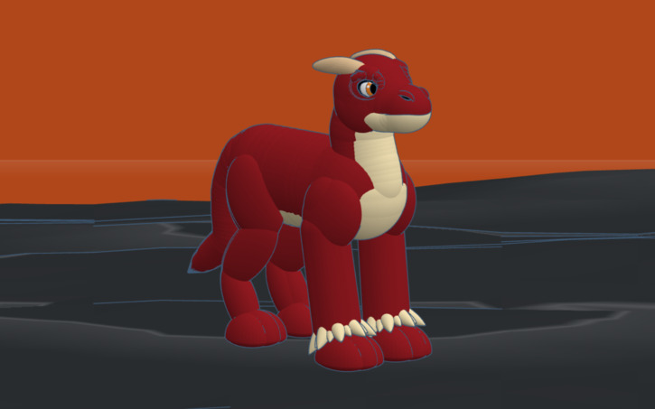 3D design Volcanic Drake - Tinkercad