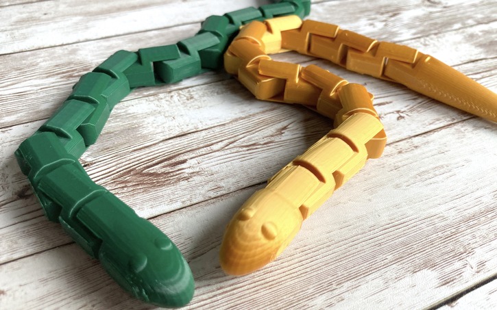 3D design Articulated Snake - Tinkercad