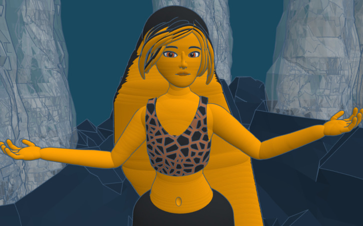 3D design Magma Mermaid - Tinkercad