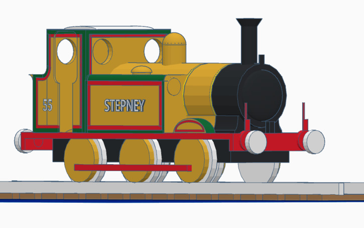 3D design V1 TVS Stepney The Bluebell Engine - Tinkercad