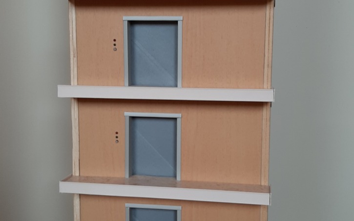 3D design Arduino Mega mini lift project onderdelen - Tinkercad