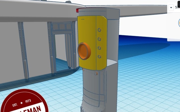 3D design Fallout Red Rocket Station - Tinkercad
