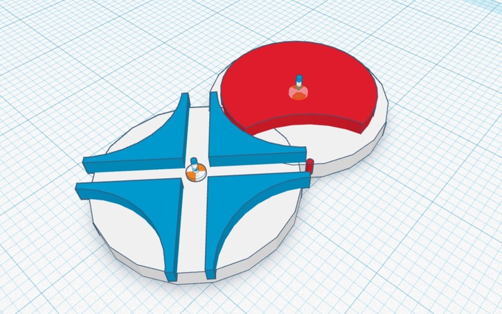 3D design Geneva Mechanism SIM LAB - Tinkercad