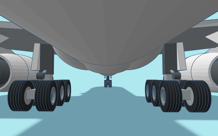 3D design Airbus A350 - 1000 - Tinkercad