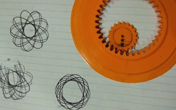 3D design Spirograph - 3D PRINT - Tinkercad