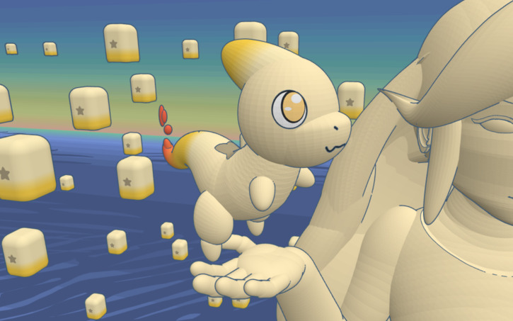 3D design Sky Lantern Sunset - Tinkercad