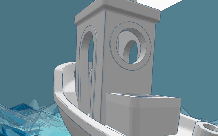 3D design Benchy Boat - Tinkercad