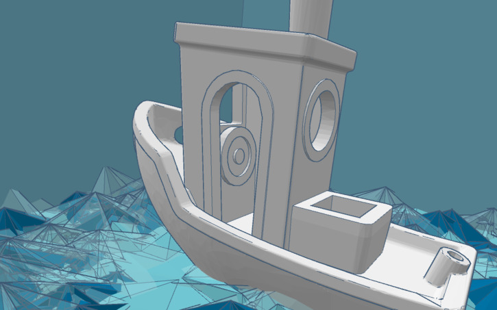 3D design Benchy Boat - Tinkercad